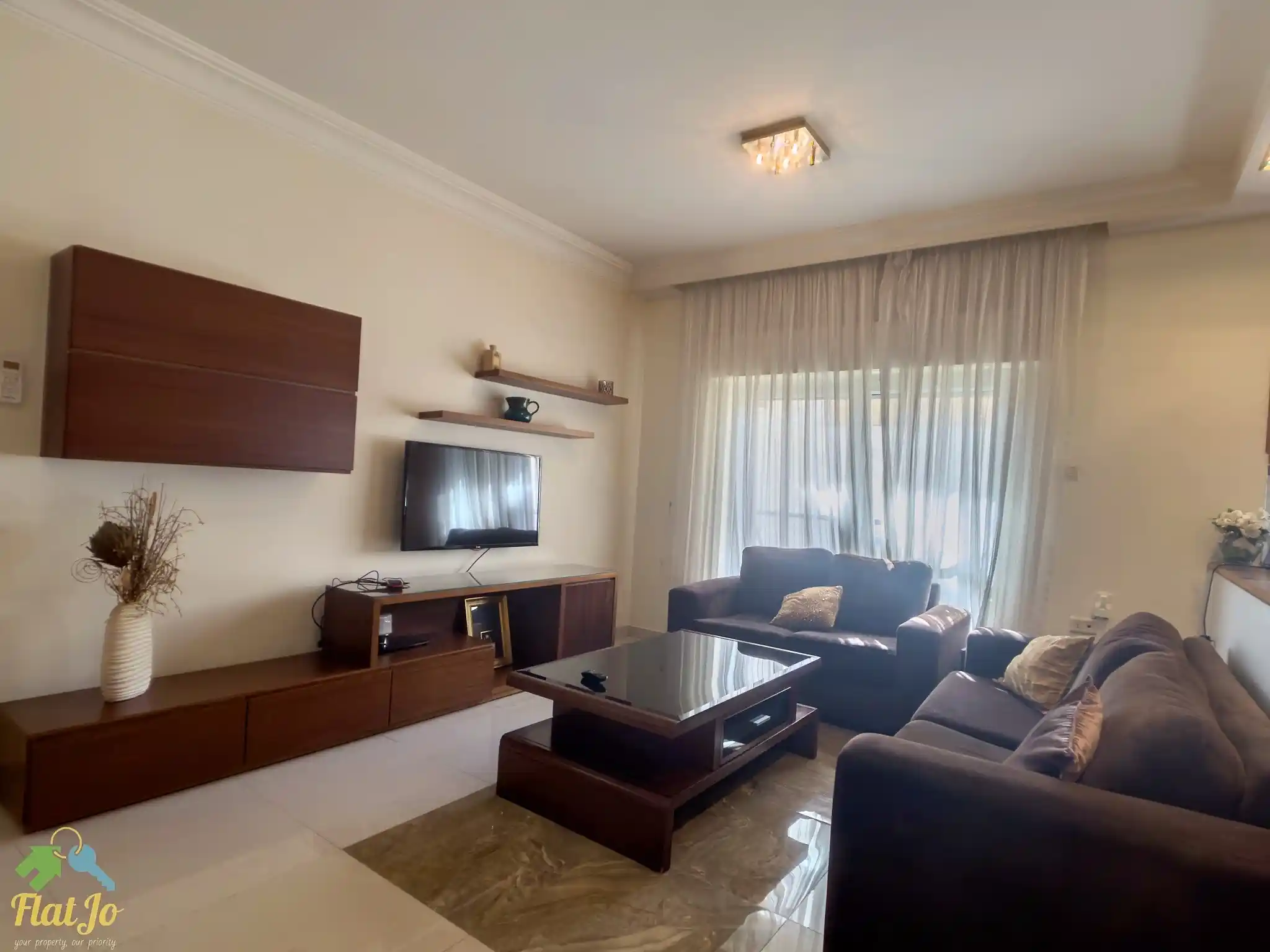 Furnished two bedroom apartment for rent in Deir Ghbar - FlatJo